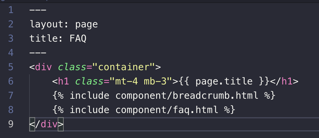 Jekyll | Build a Jekyll Template based on Bootstrap 4 – Developer Blog