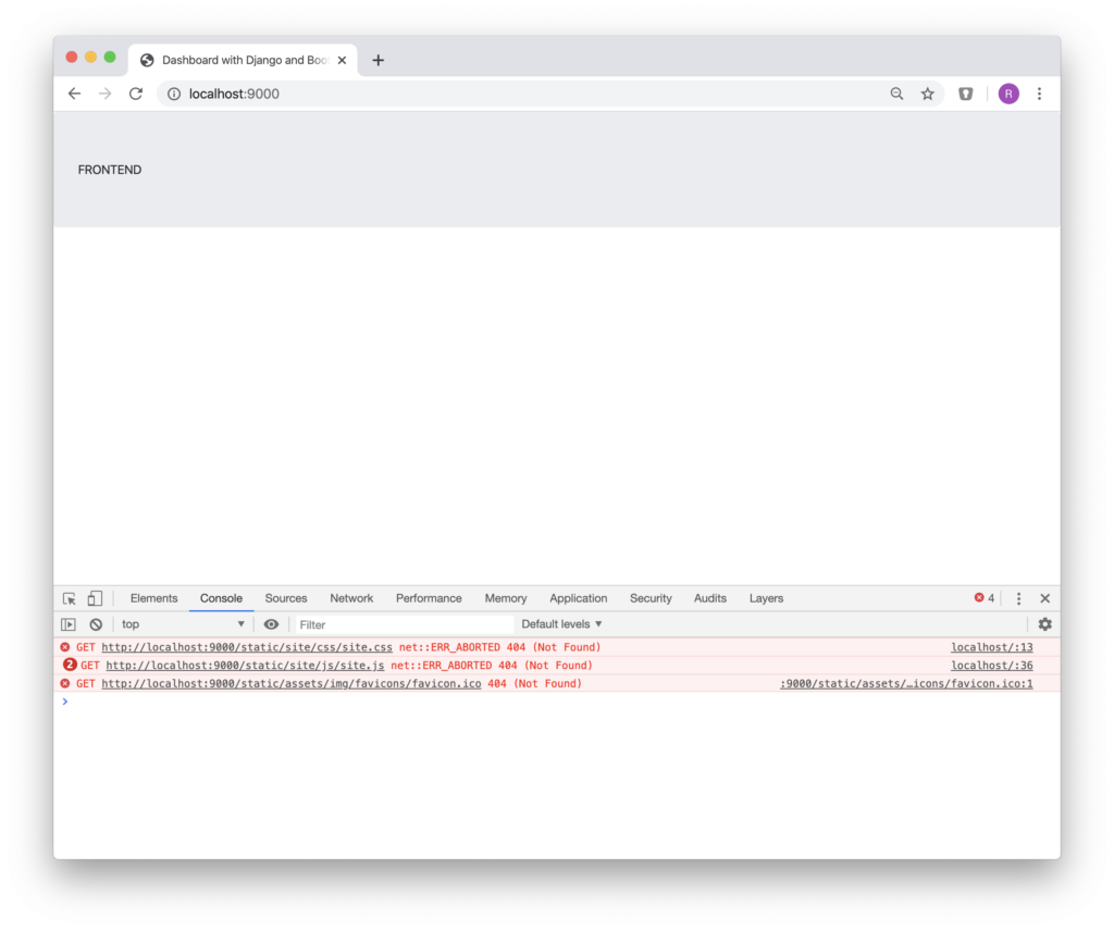 Django | Build a Dashboard with Django and Bootstrap: Part 1 – Developer Blog